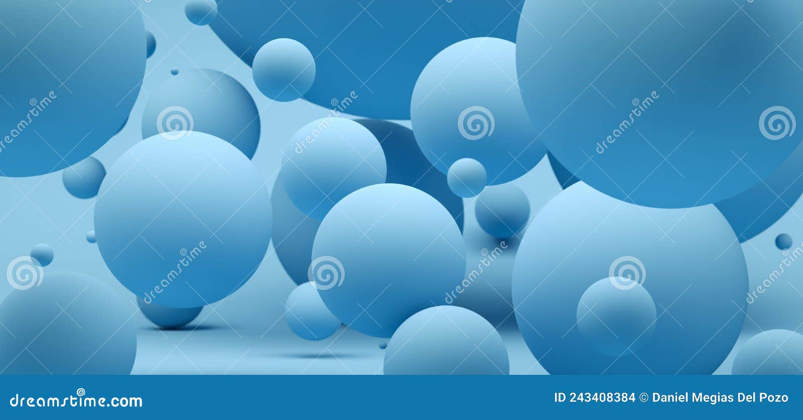 3d Render Shaps. Modern Abstract Background Design. Stock Illustration ...