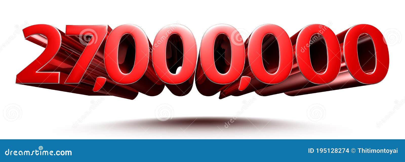 27 million 3d. stock illustration. Illustration of design - 195128274
