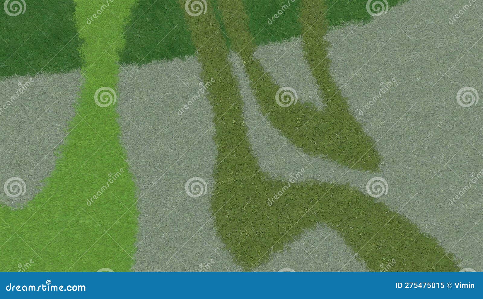 3D Illustration of Modern Landscape Architecture. Background Computer ...