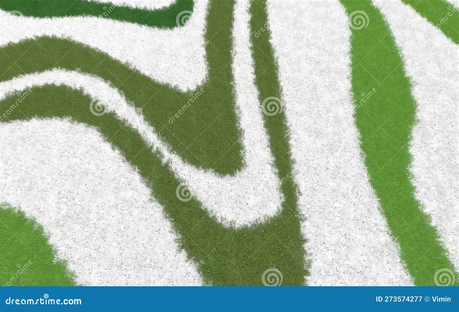 Contrasting Composition of Different Lawn Surfaces in Smooth Lines ...