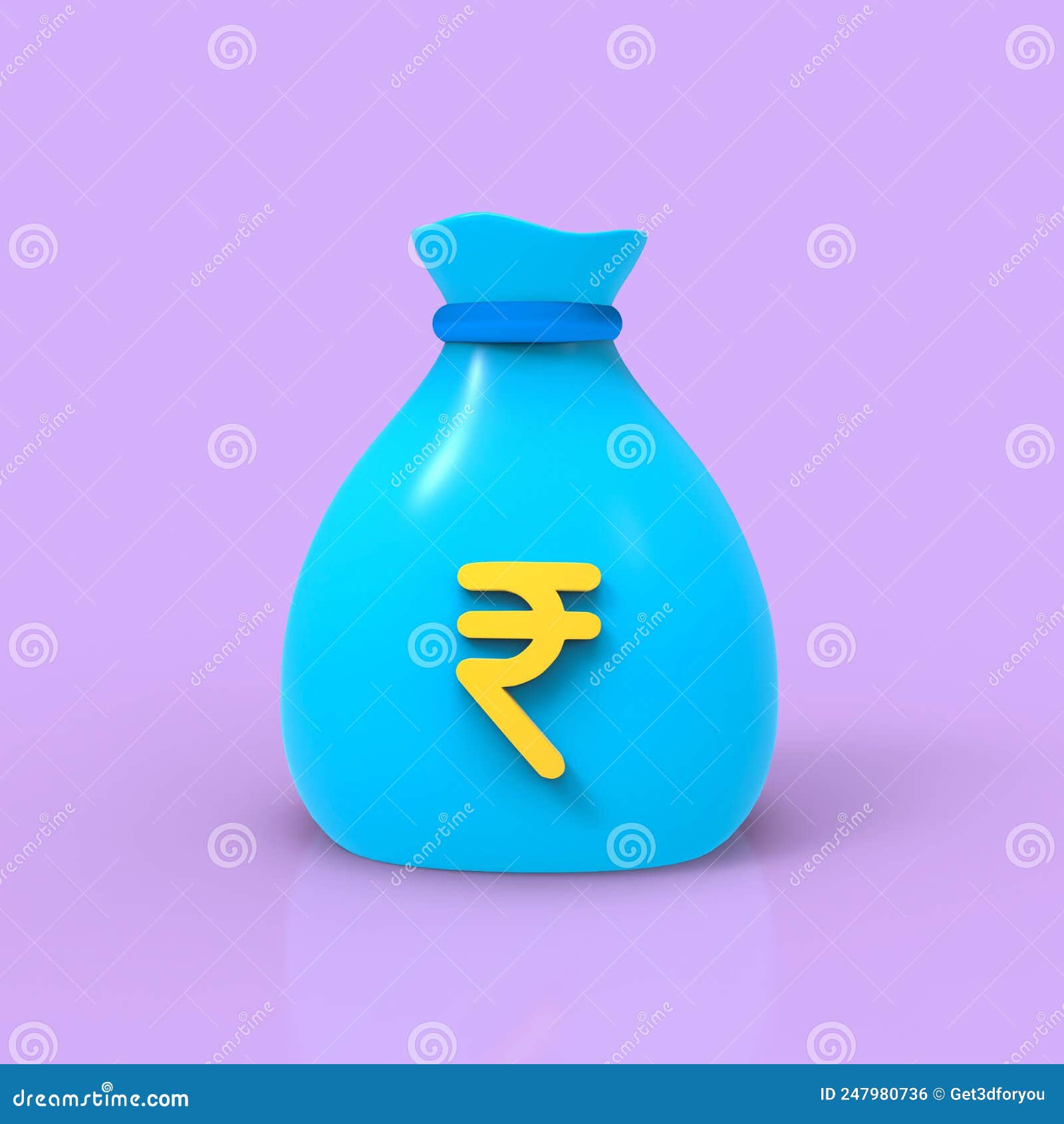 Illustration Of A Rupee Symbol Royalty-Free Cartoon | CartoonDealer.com ...