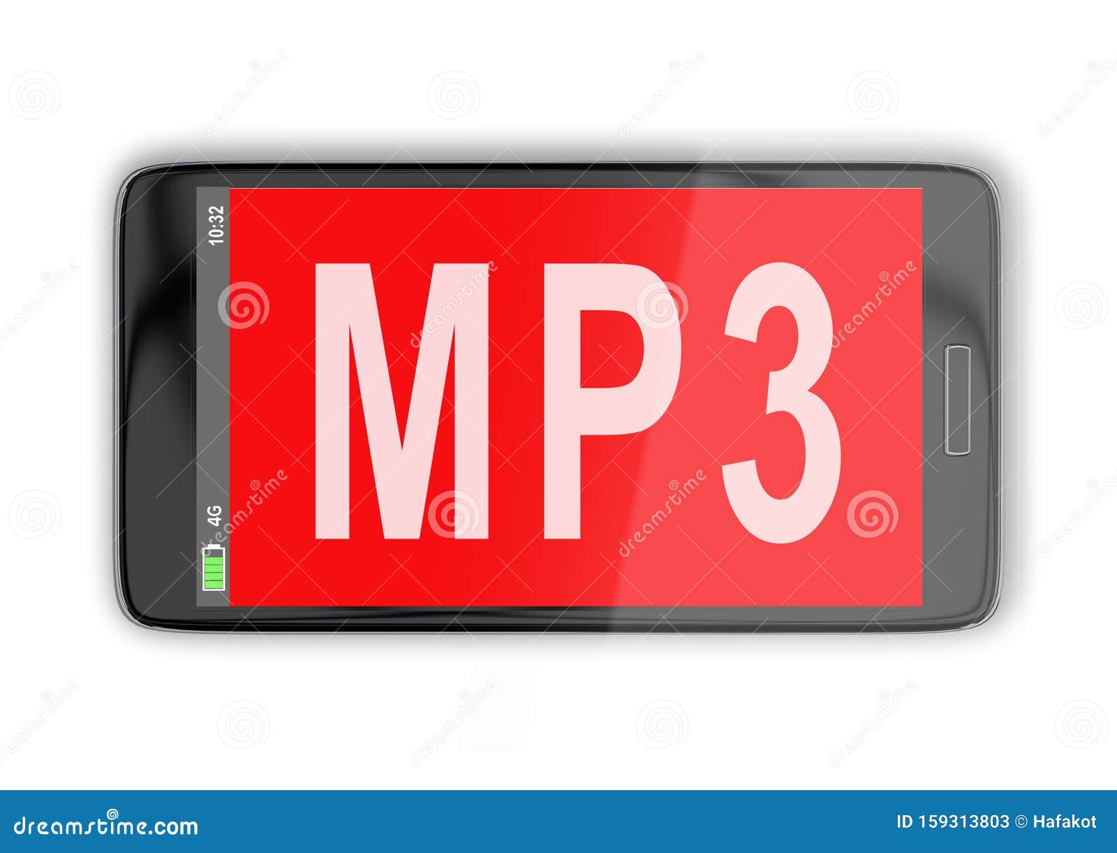 MP3 - Technological Concept Stock Illustration - Illustration of media ...