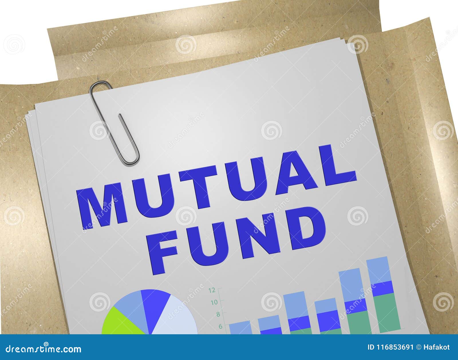 MUTUAL FUND concept stock illustration. Illustration of bond - 116853691