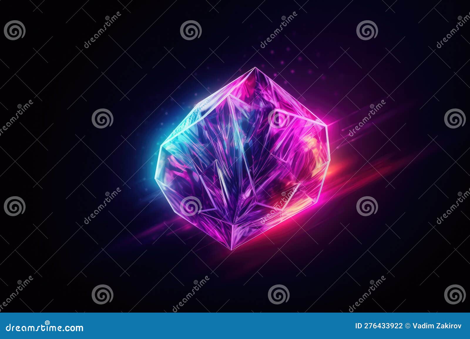 Neon Diamond Suit Icon. Glowing Neon Diamonds Sign, Outline Card Suit ...