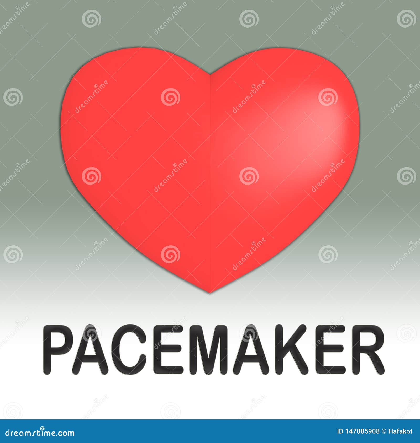 PACEMAKER - Medical Concept Stock Illustration - Illustration of heart ...