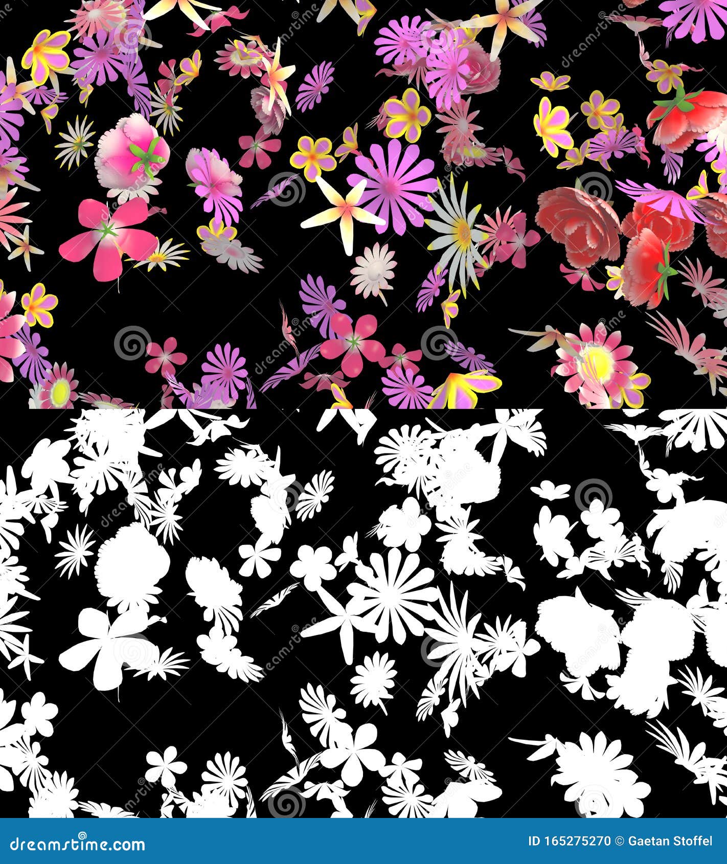 Flower Flow, Made With Generative AI Royalty-Free Stock Photography ...