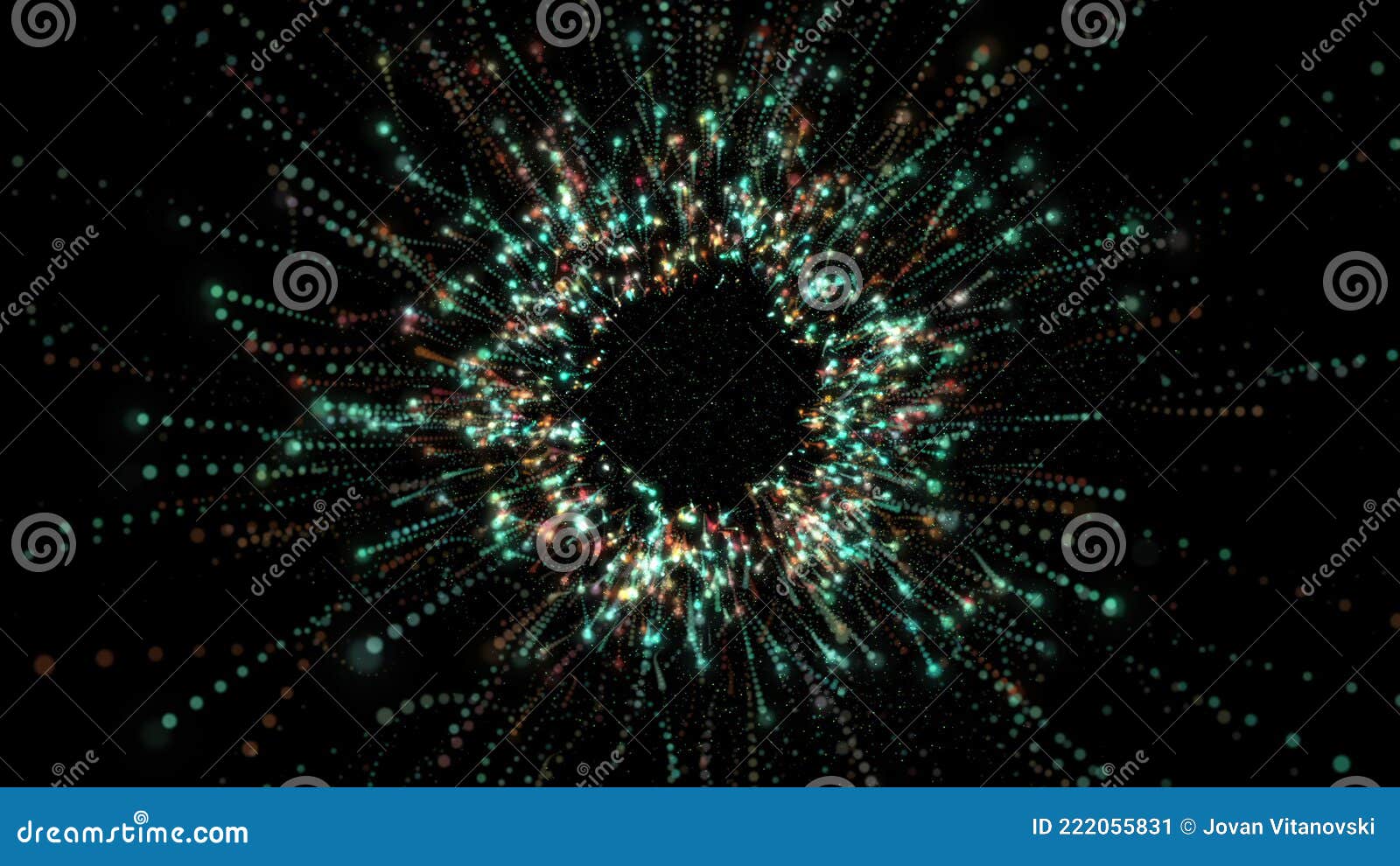 Alpha Particles In The Rutherford Scattering Experiment Or Gold Foil ...