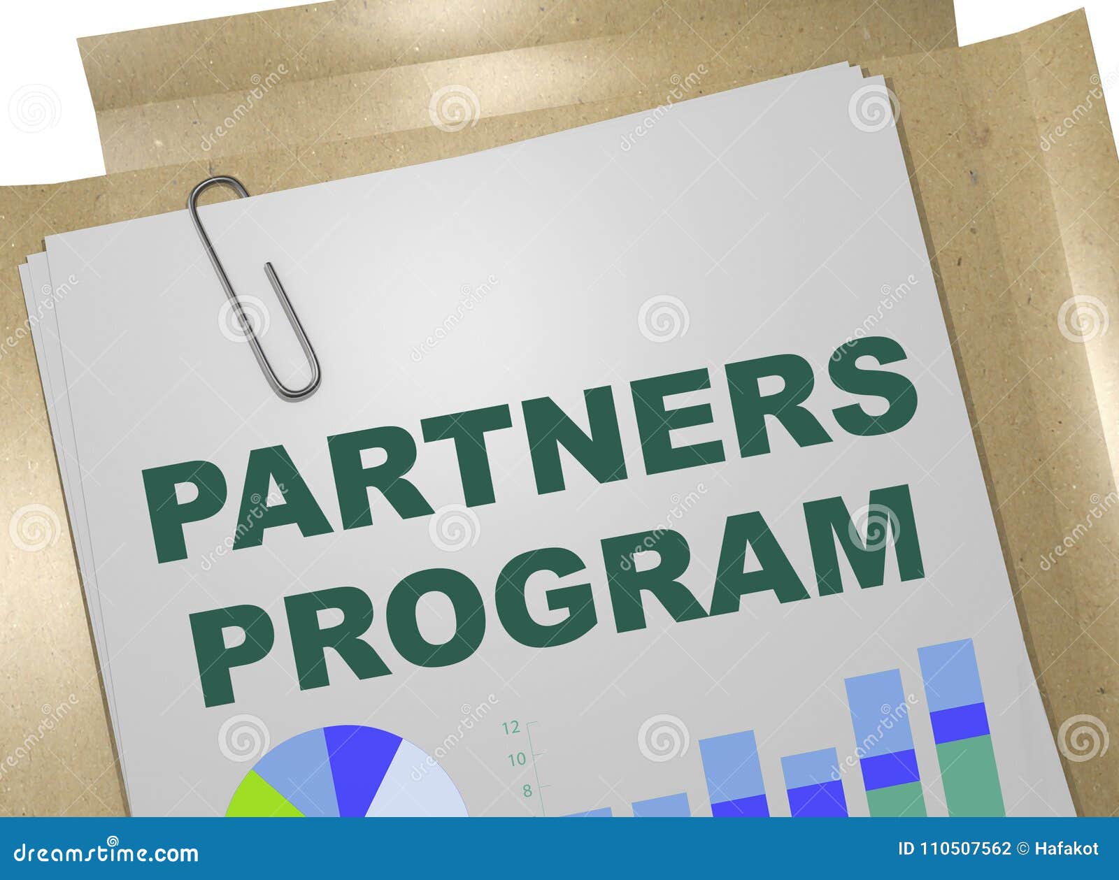 PARTNERS PROGRAM concept stock illustration. Illustration of networking ...