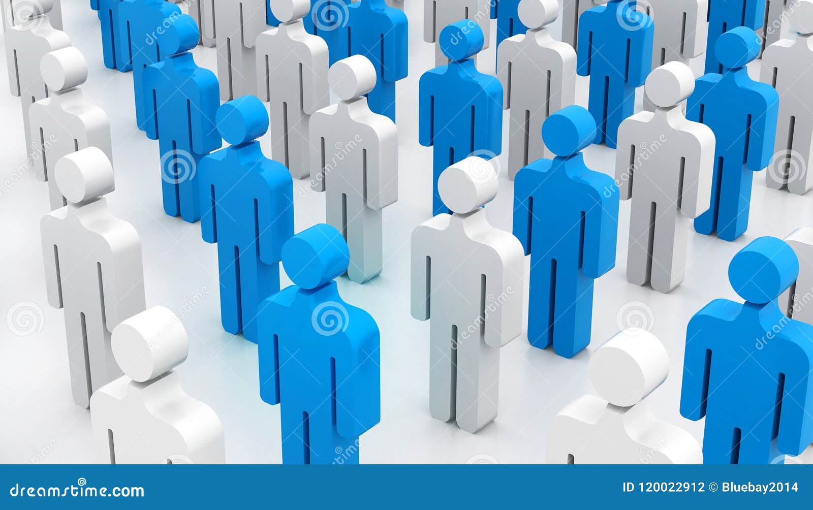 People crowed stock illustration. Illustration of partnership - 120022912