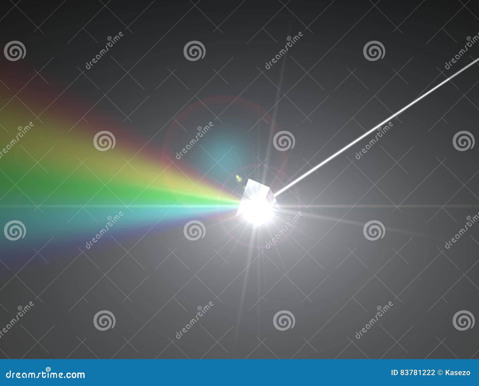 Refraction Of Light With Pencil And Water Vector Illustration ...