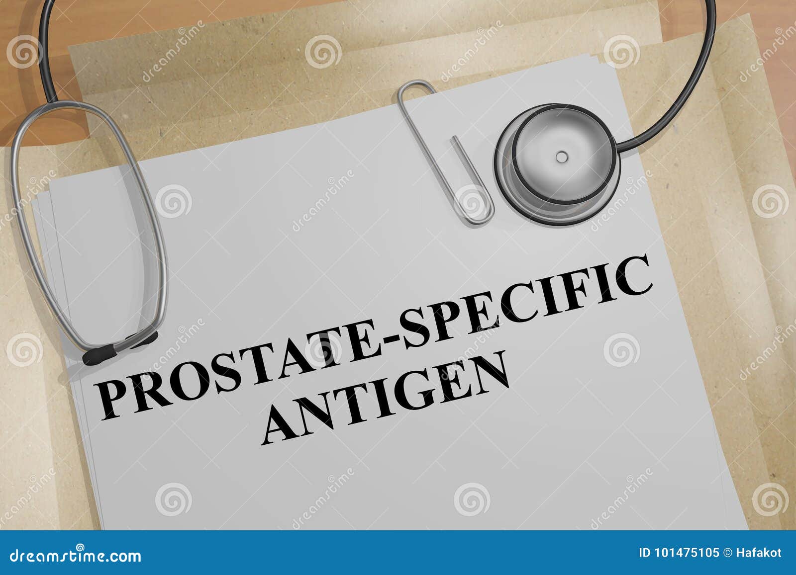 Prostate-Specific Antigen (PSA) Concept Stock Illustration ...