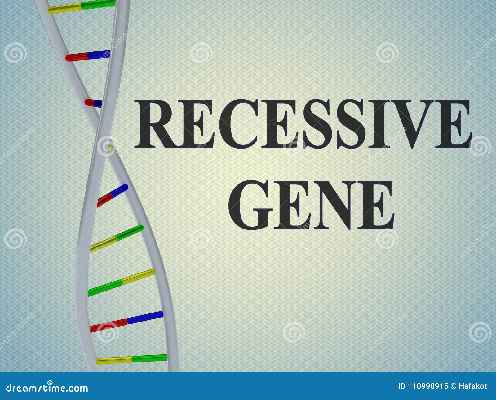 RECESSIVE GENE concept stock illustration. Illustration of daughter ...