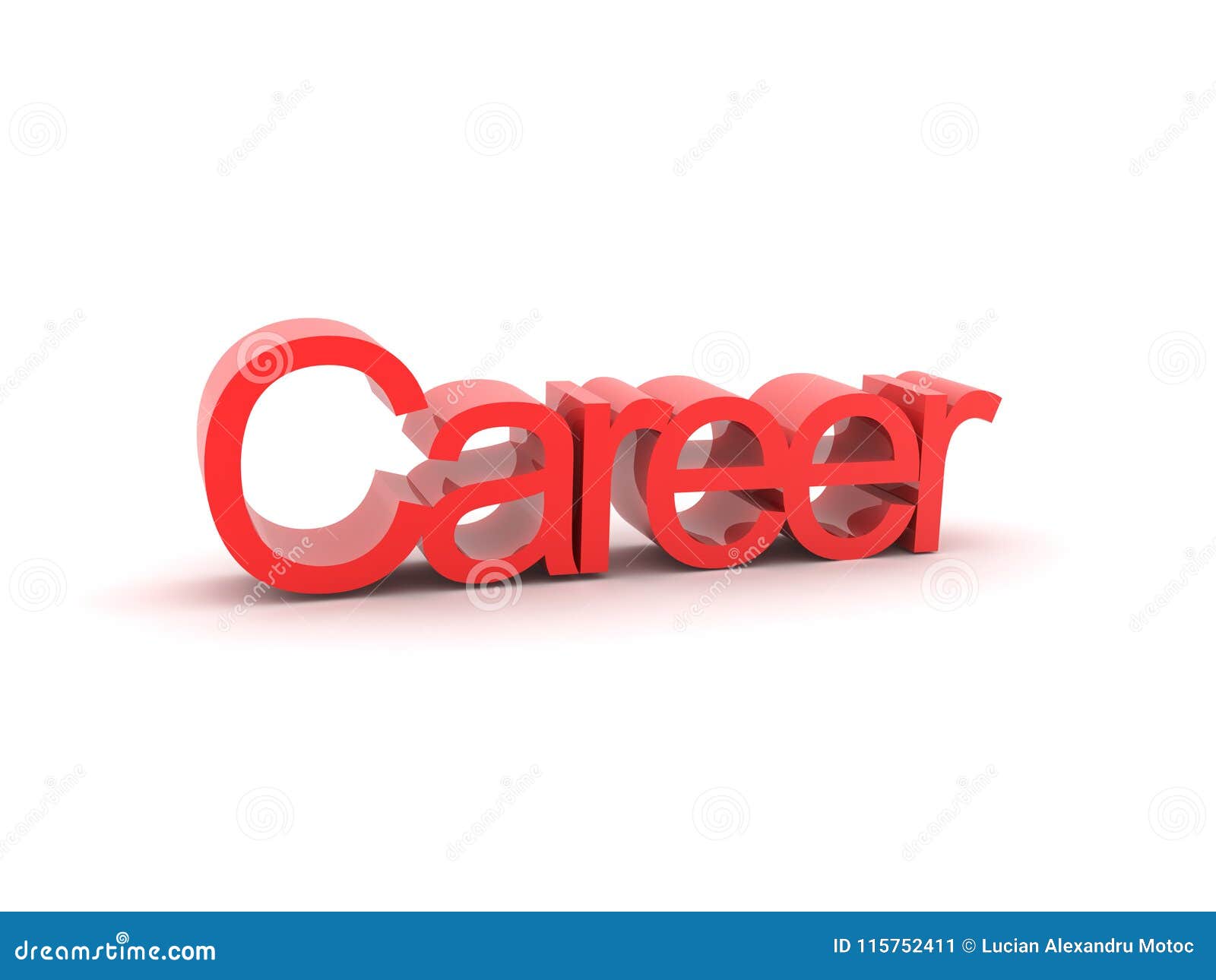 Career Text On A Gold Key With Black Background As Symbol Of New Stock ...