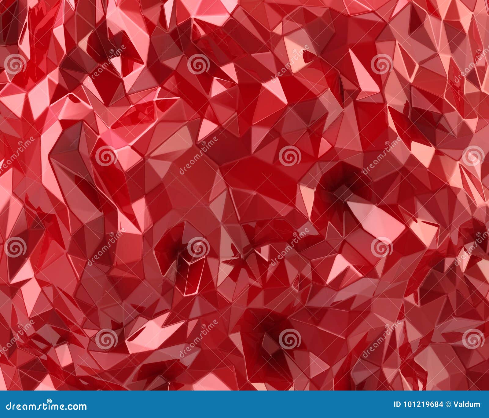Red Crystal Wallpaper