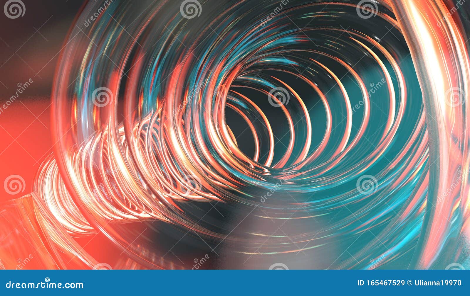 3d Illustration of Red Ice Surface with Window and Light Reflexion ...