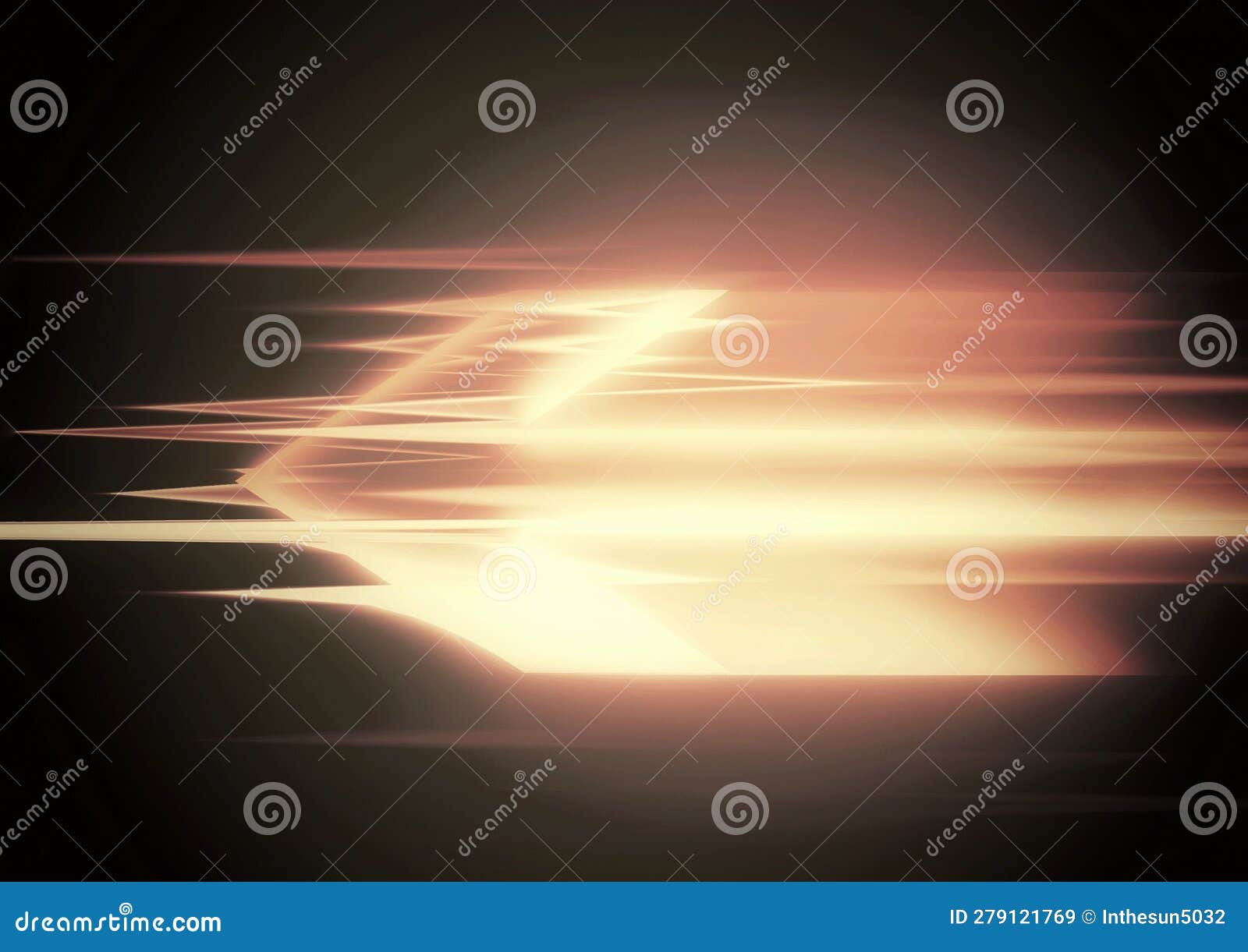3d Illustration of Red Light Arrow Stock Illustration - Illustration of ...