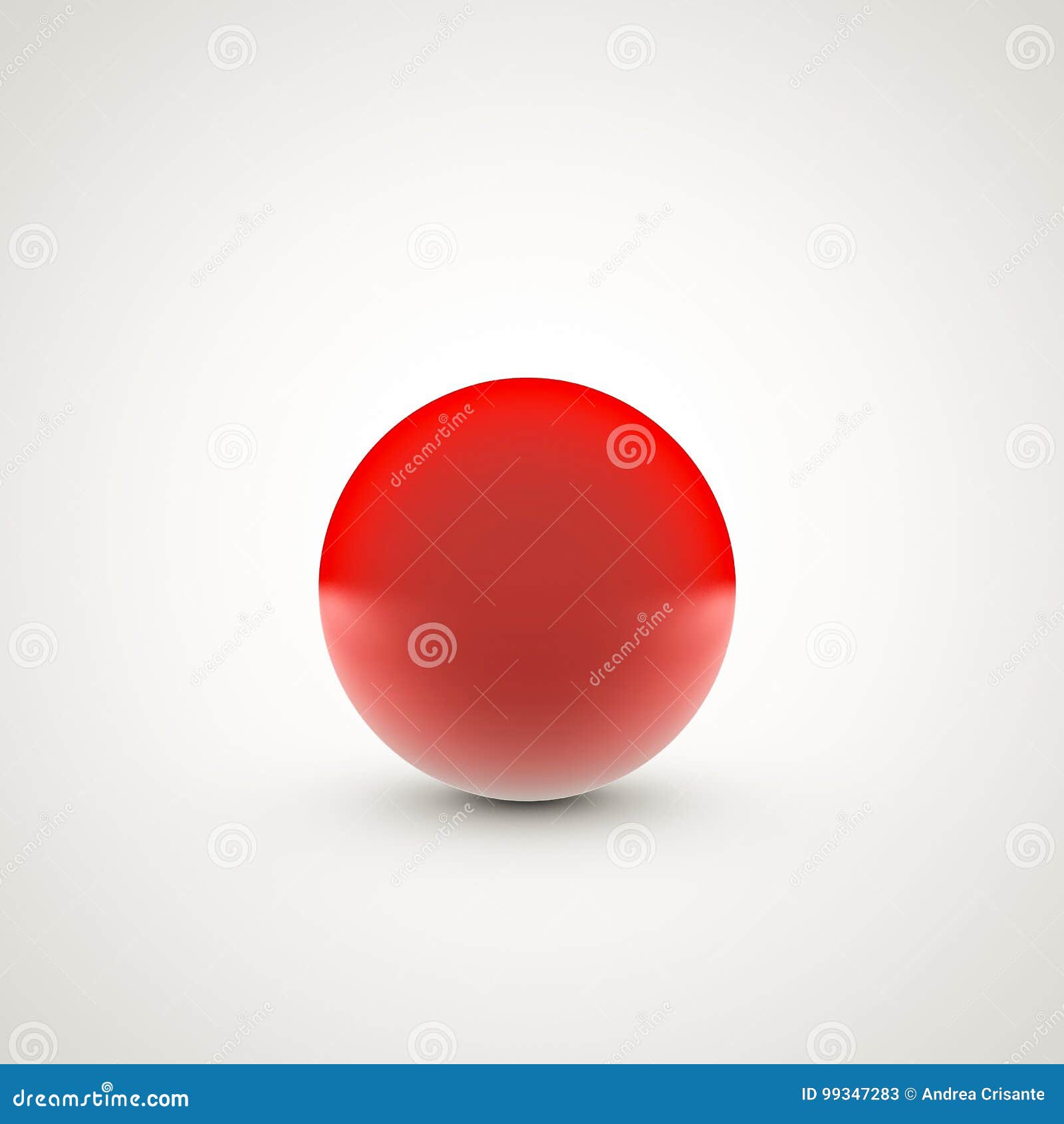 Red sphere stock illustration. Illustration of sphere - 99347283
