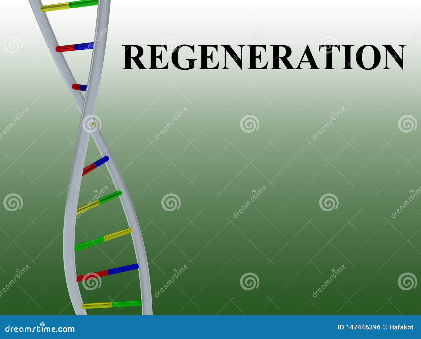 REGENERATION - Genetic Concept Stock Illustration - Illustration of ...
