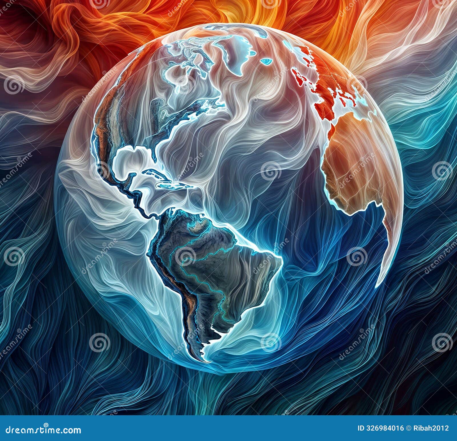 3d Render Illustration Abstract Background Design Digital Artwork ...