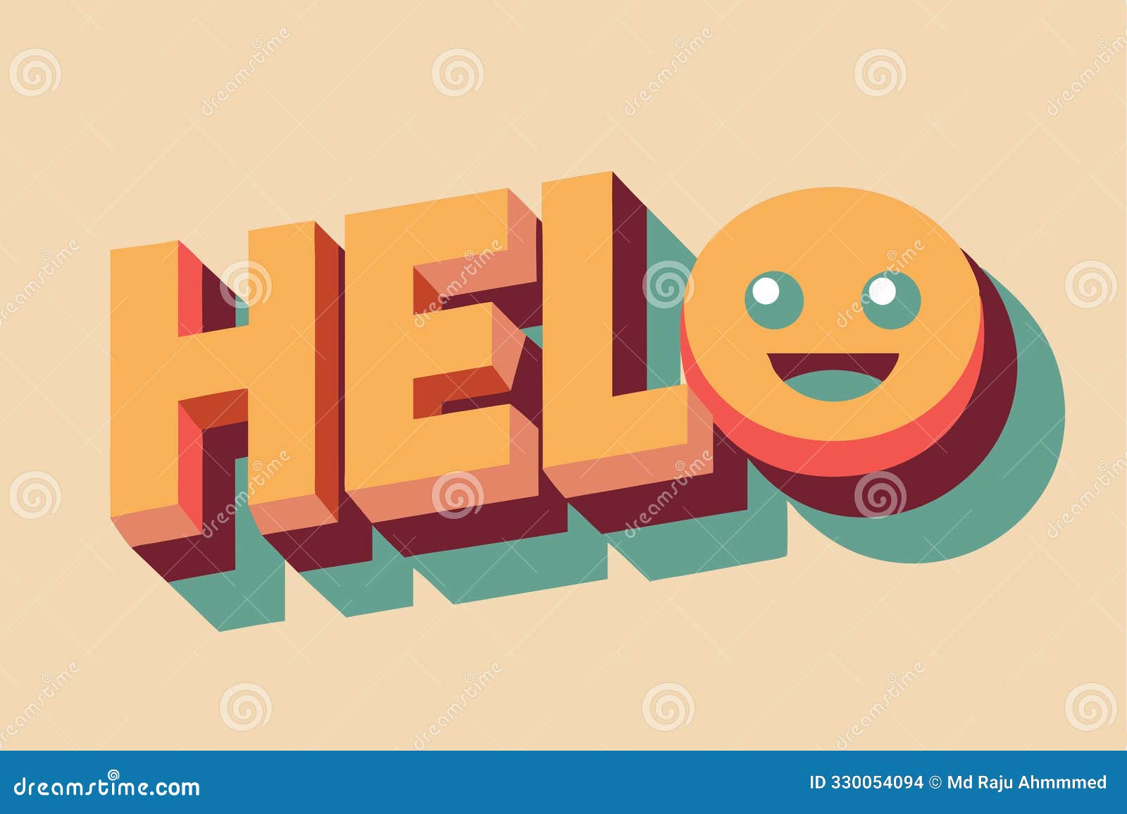 3D Render Of A Smiley Face Emoji With Finger On Lips, Secret, Hush ...