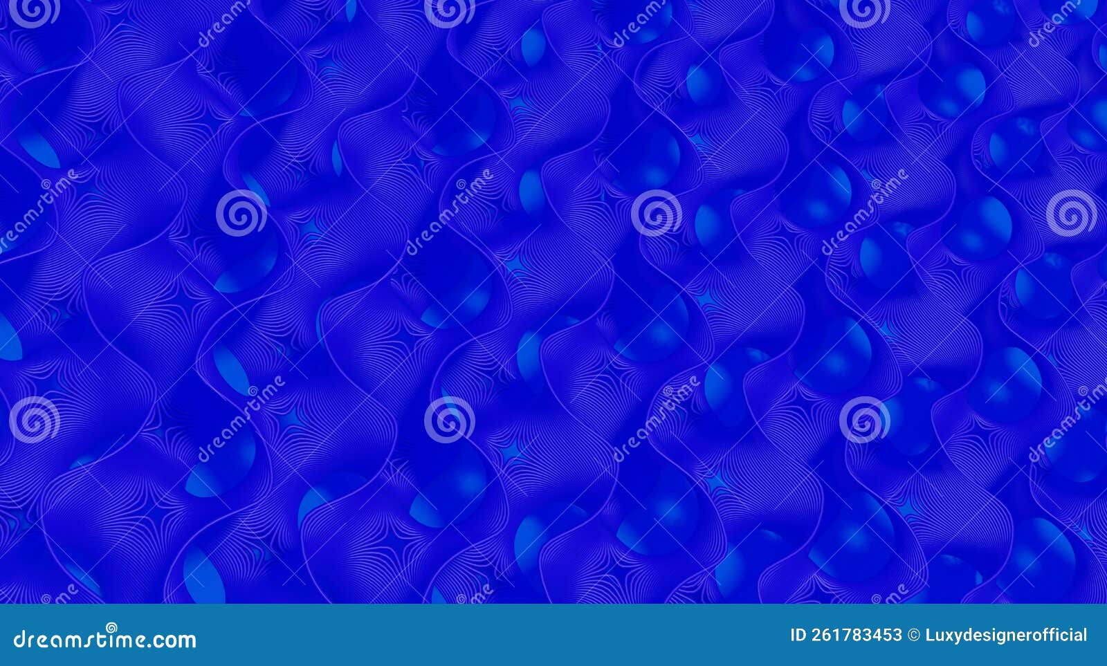 Dark Wave Background with Gyroid Graphical Texture Pattern. Stock ...