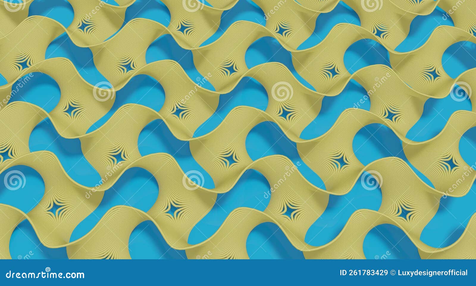 Fresh Background with Gyroid Graphical Texture Pattern. Stock ...