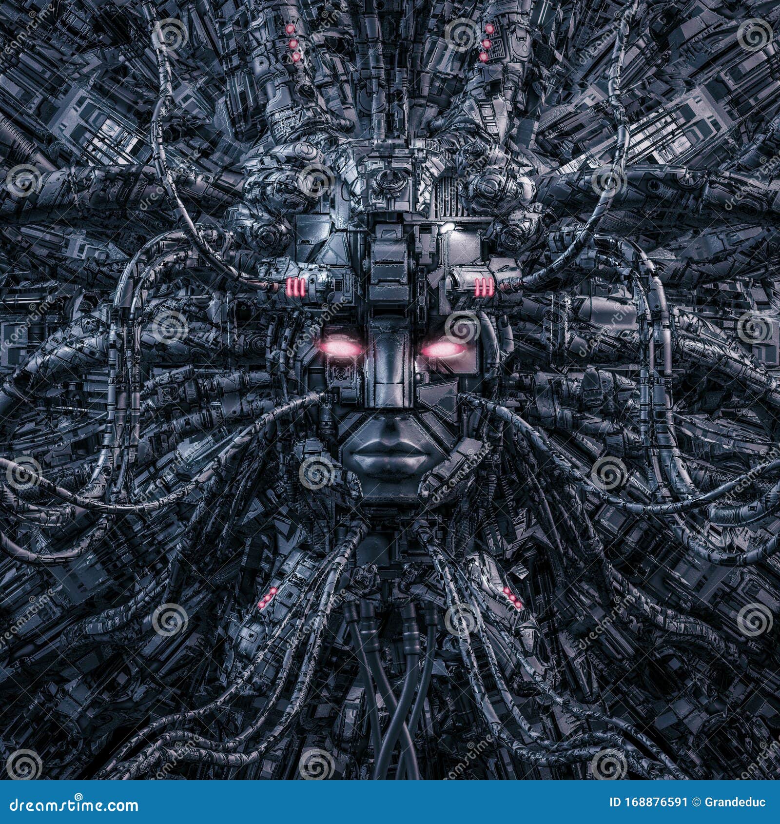 Digital goddess reloaded stock illustration. Illustration of cyberpunk ... Digital goddess reloaded stock illustration. Illustration of cyberpunk ...