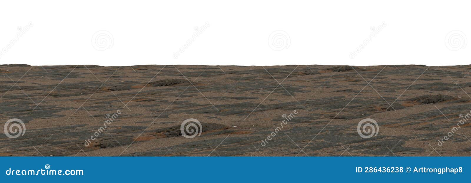 3d Illustration of Rock Surface Texture Covered with Thin Sand Layer ...