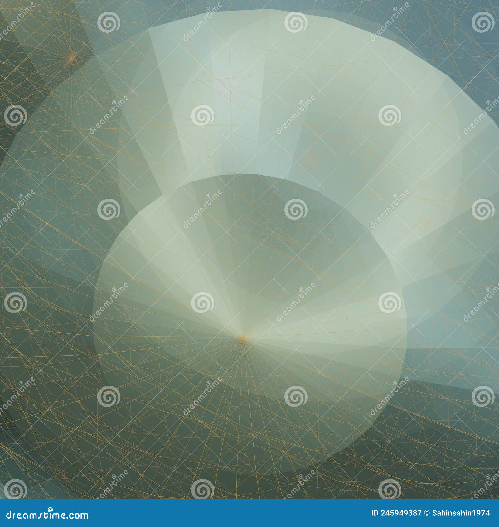 Seamless 3D Illustration, Round Shape Texture Background, Space Light ...