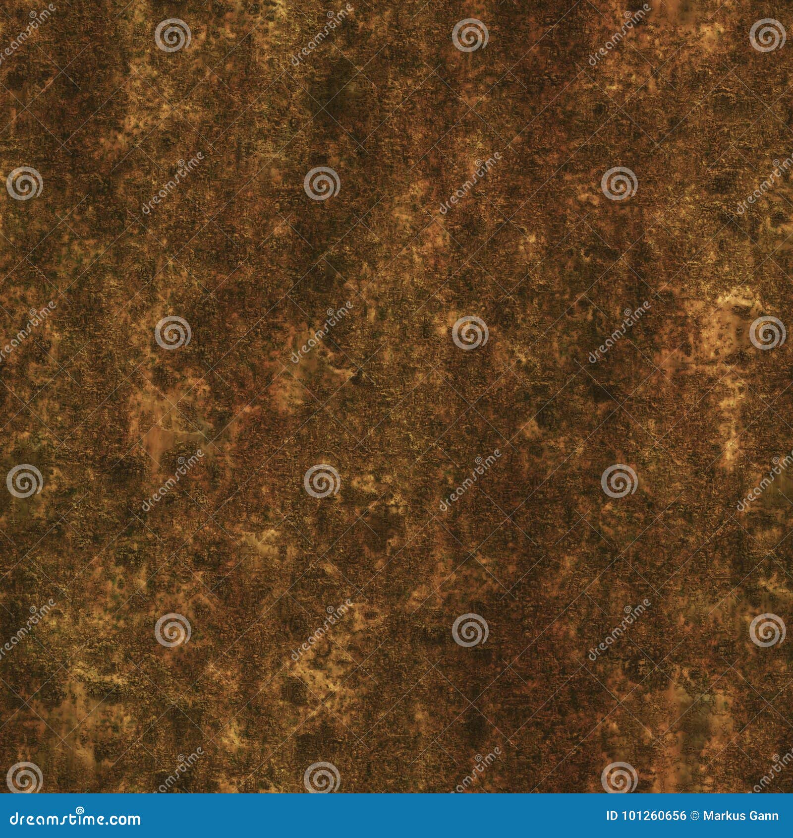 Seamless Rusty Surface Texture Stock Illustration - Illustration of ...