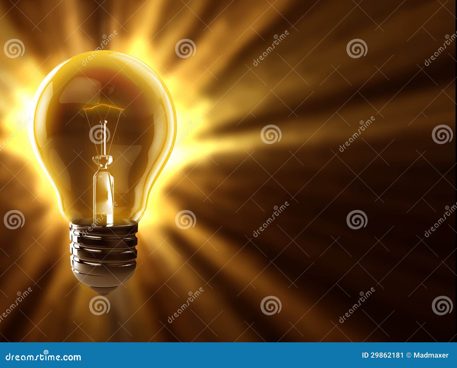 Light bulb background stock illustration. Illustration of energy - 29862181