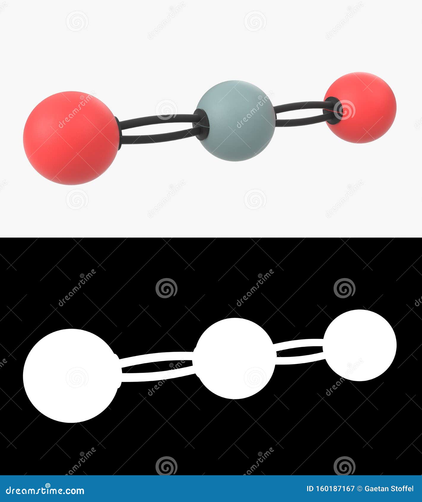 Silicon Dioxide Molecular Structure, 3d Model Molecule, Silica ...