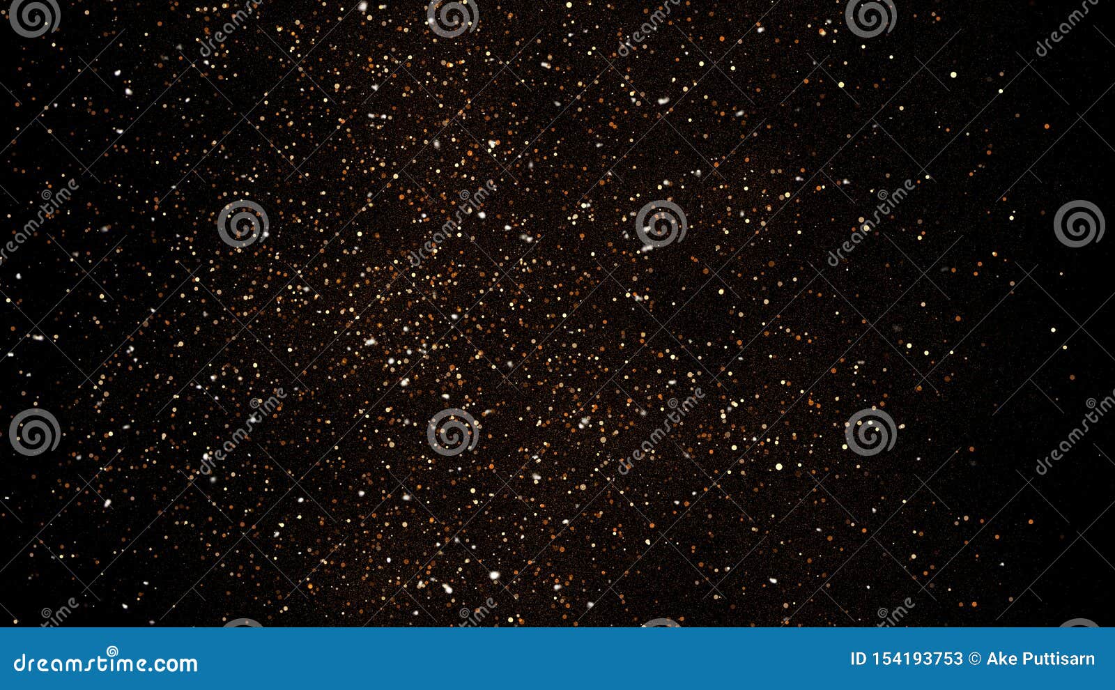 3d Illustration, Small Gold Dust, Graphics of Fire Flakes, Particle ...