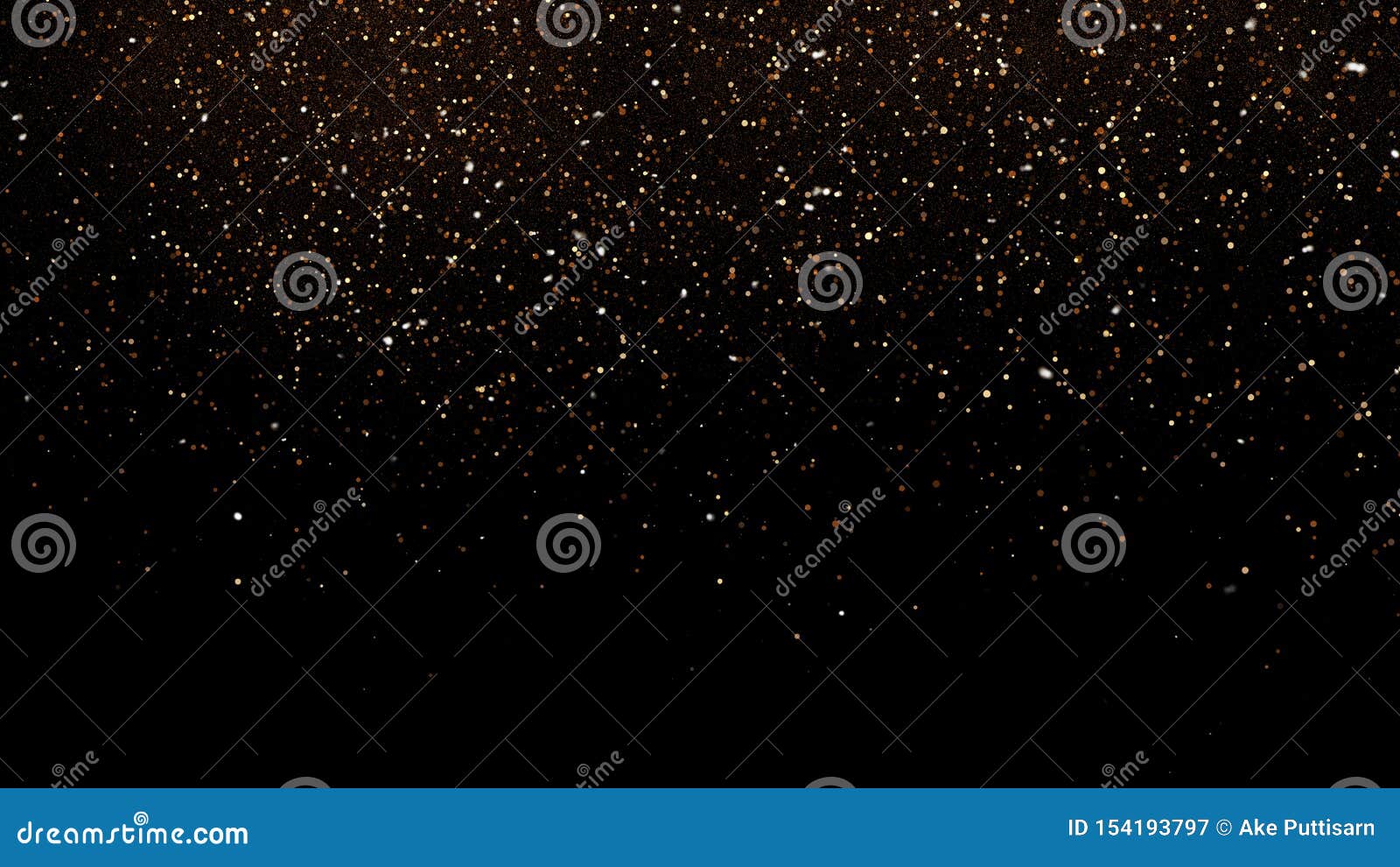 3d Illustration, Small Gold Dust, Graphics of Fire Flakes, Particle ...