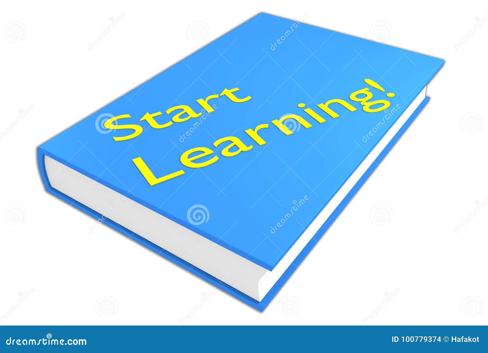 Start Learning! concept stock illustration. Illustration of instruct ...