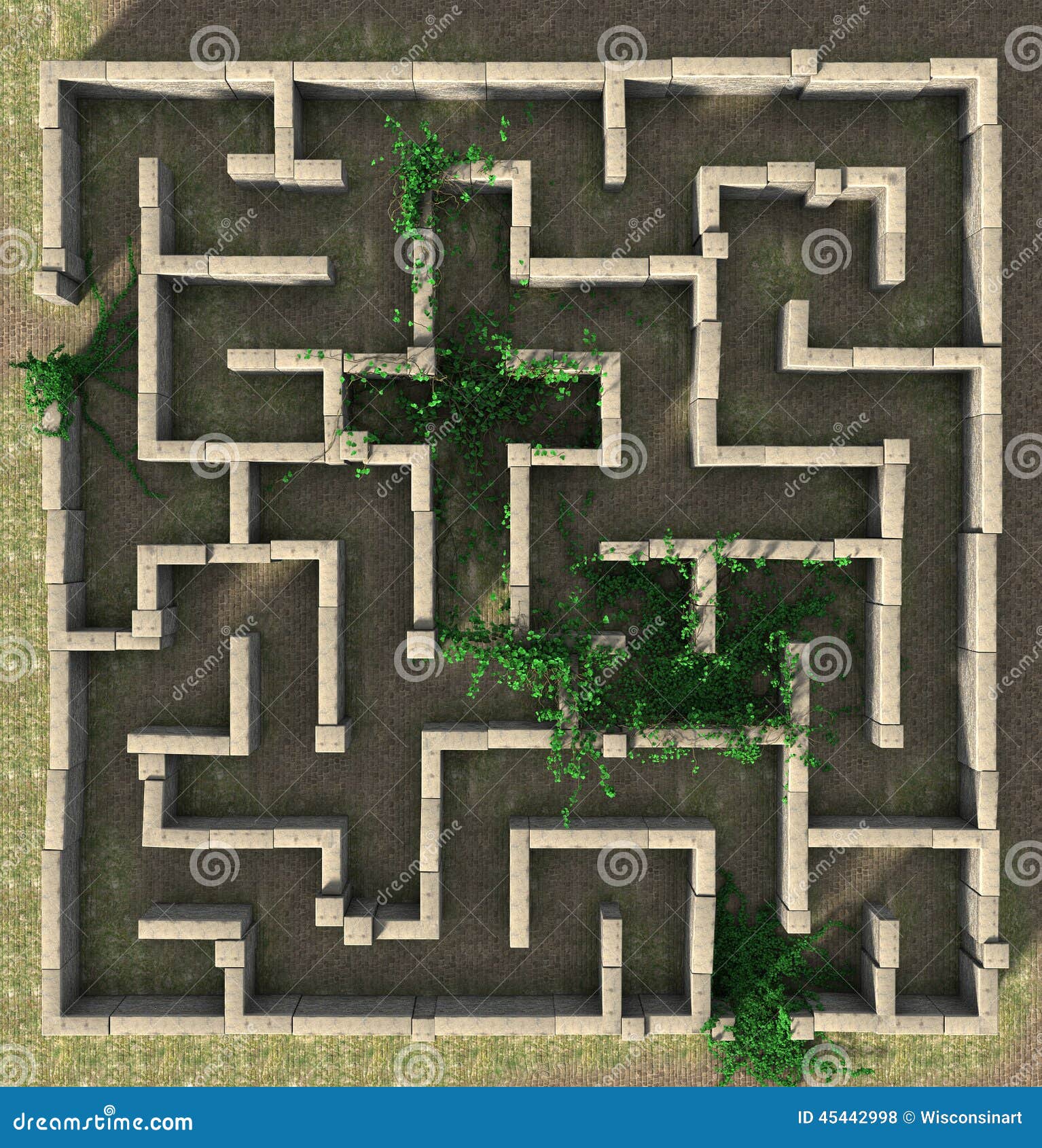 Stone Maze Stock Illustrations – 368 Stone Maze Stock Illustrations ...