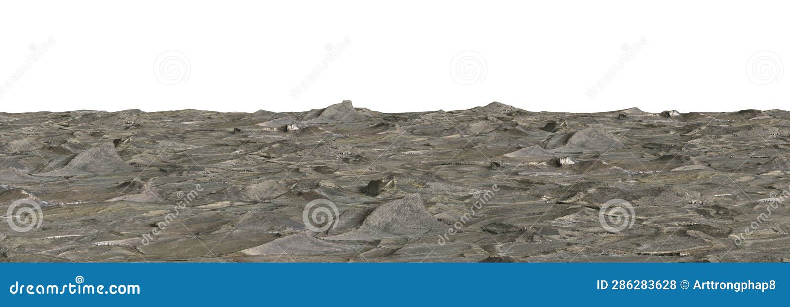 3d Illustration of Stone Surface Texture, Ground Material Perspective ...