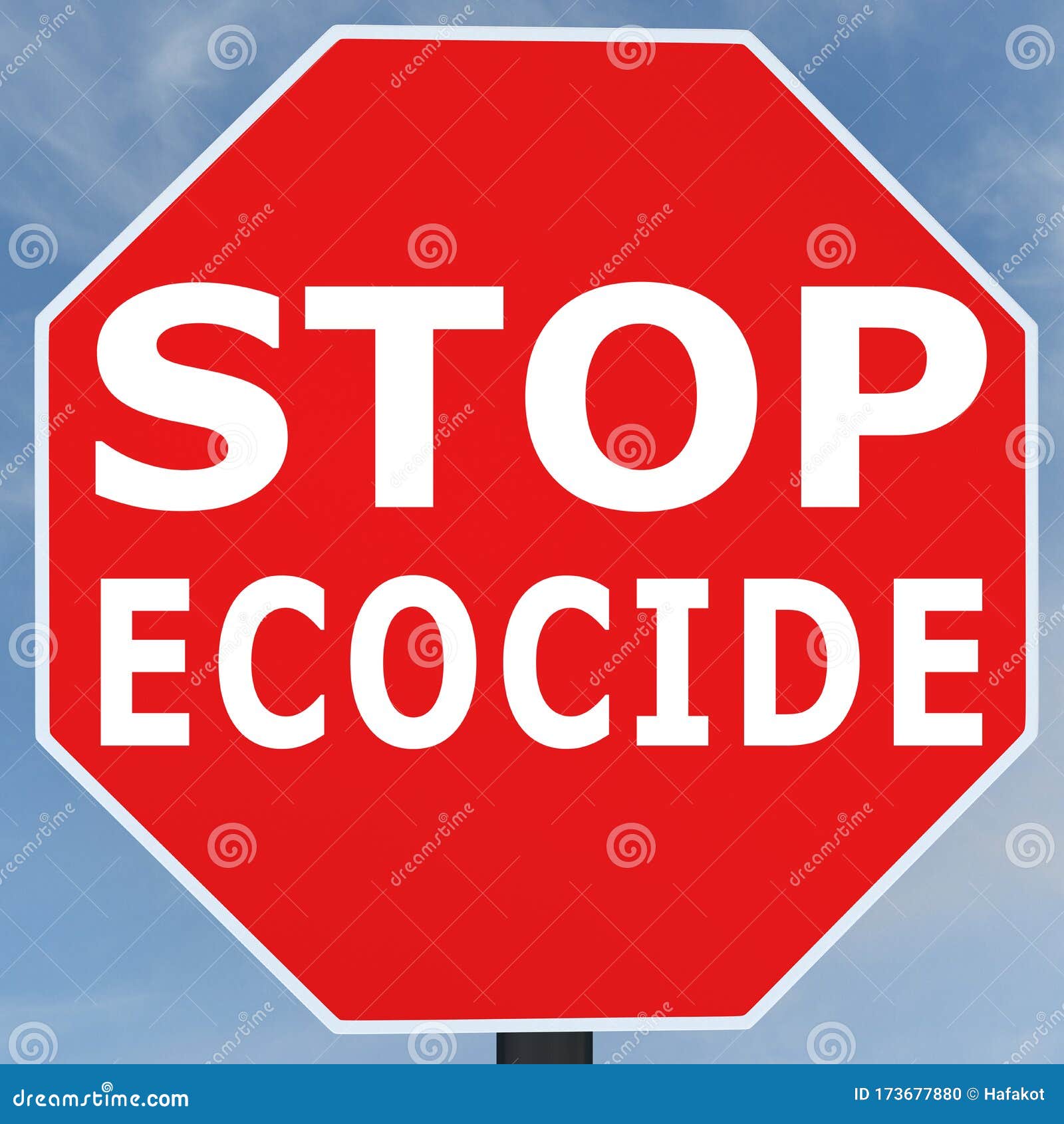 STOP ECOCIDE concept stock illustration. Illustration of entangled ...
