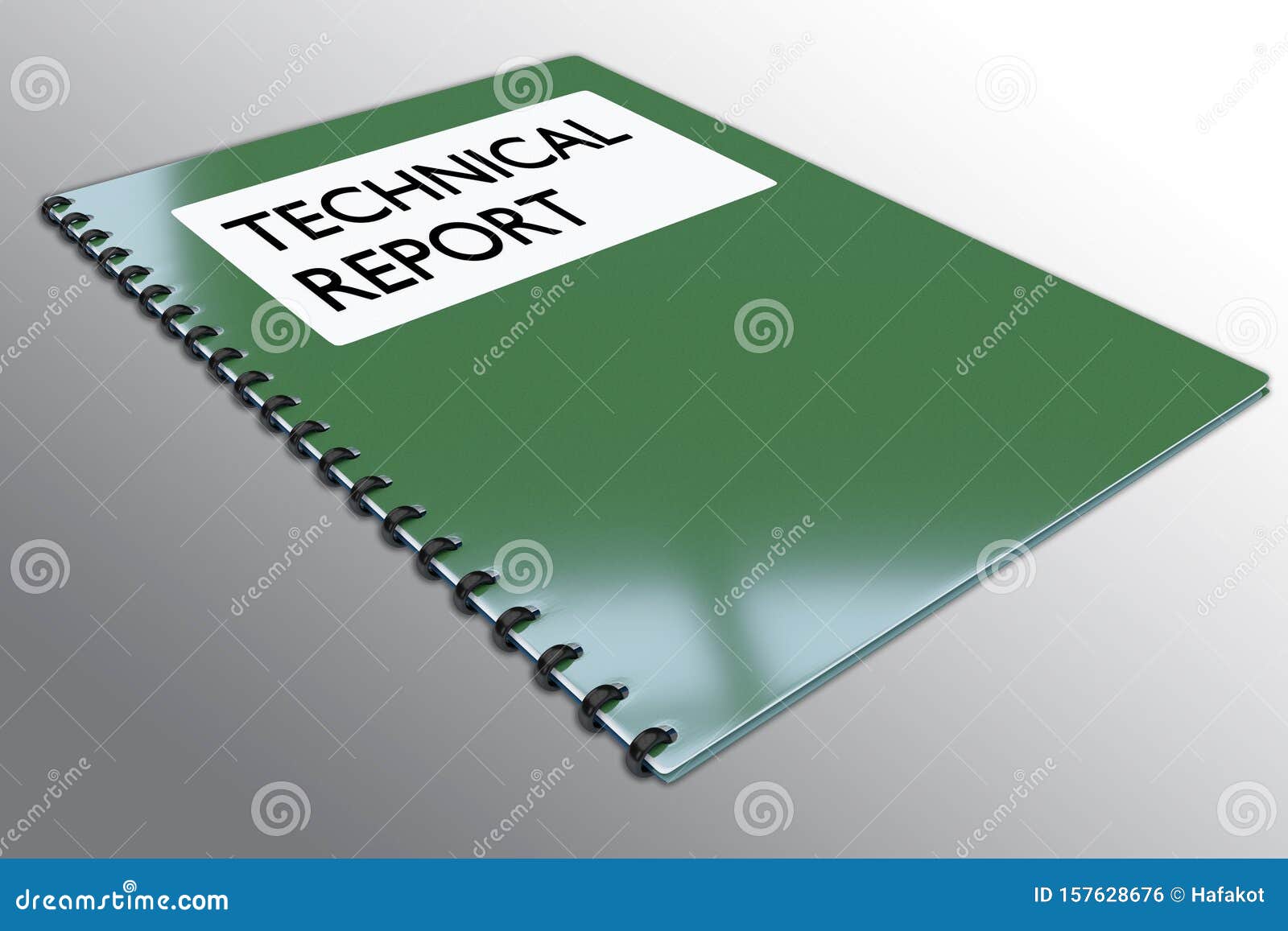TECHNICAL REPORT concept stock illustration. Illustration of graph ...