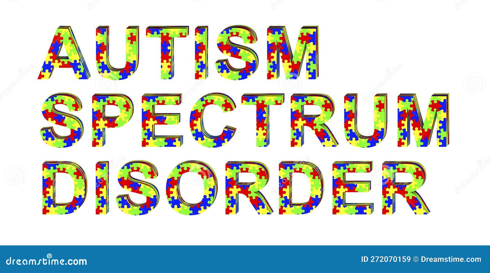 Autism Spectrum Disorder Asd Infographic Presentation Template With Icons Cartoon Vector