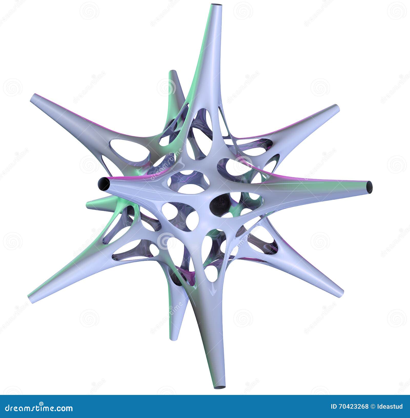 Polyhedron, Star Shape Vector Illustration | CartoonDealer.com #56237252