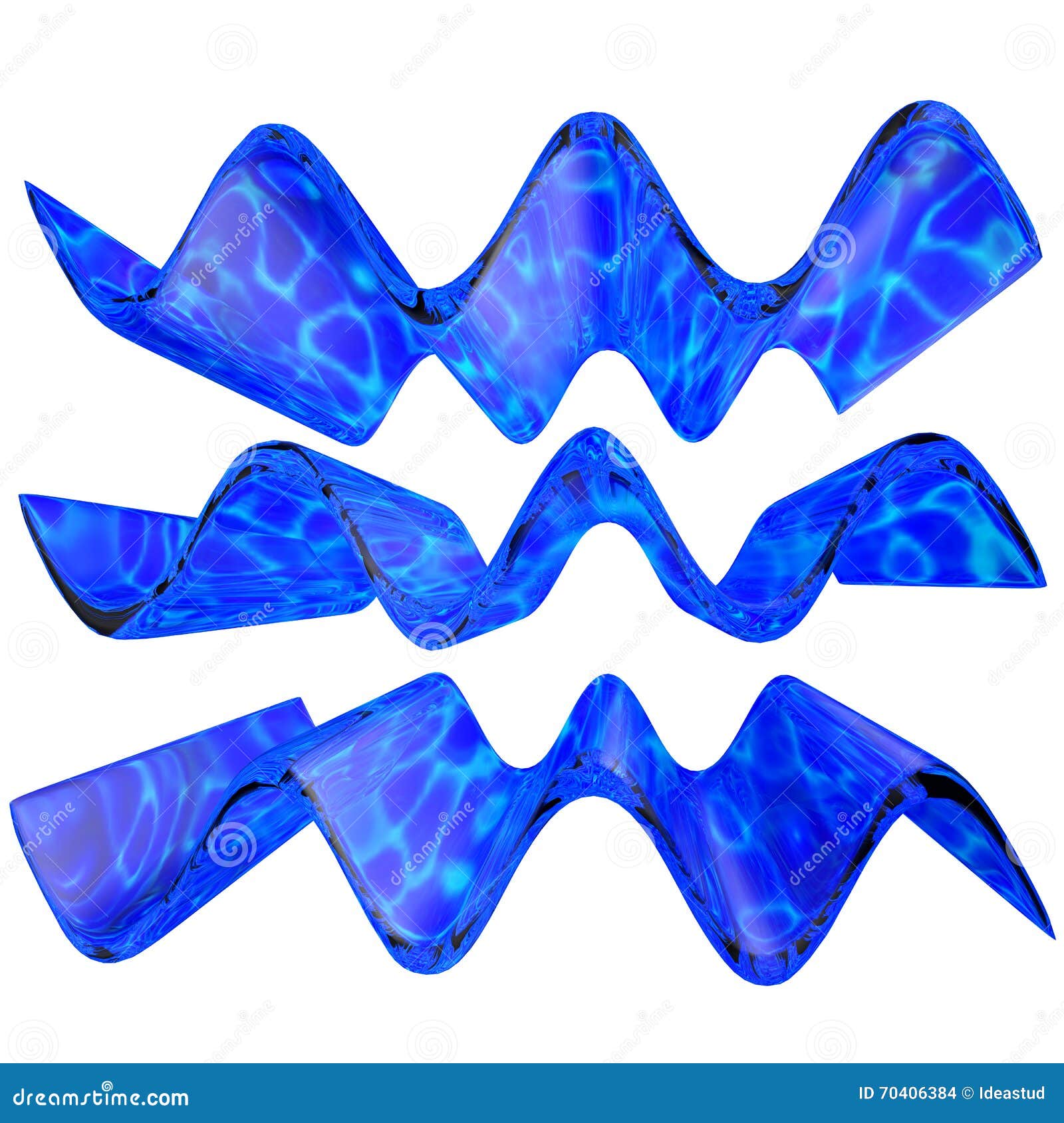3D Illustration of Three-dimensional Wave Structure Stock Illustration ... 3D Illustration of Three-dimensional Wave Structure Stock Illustration ...