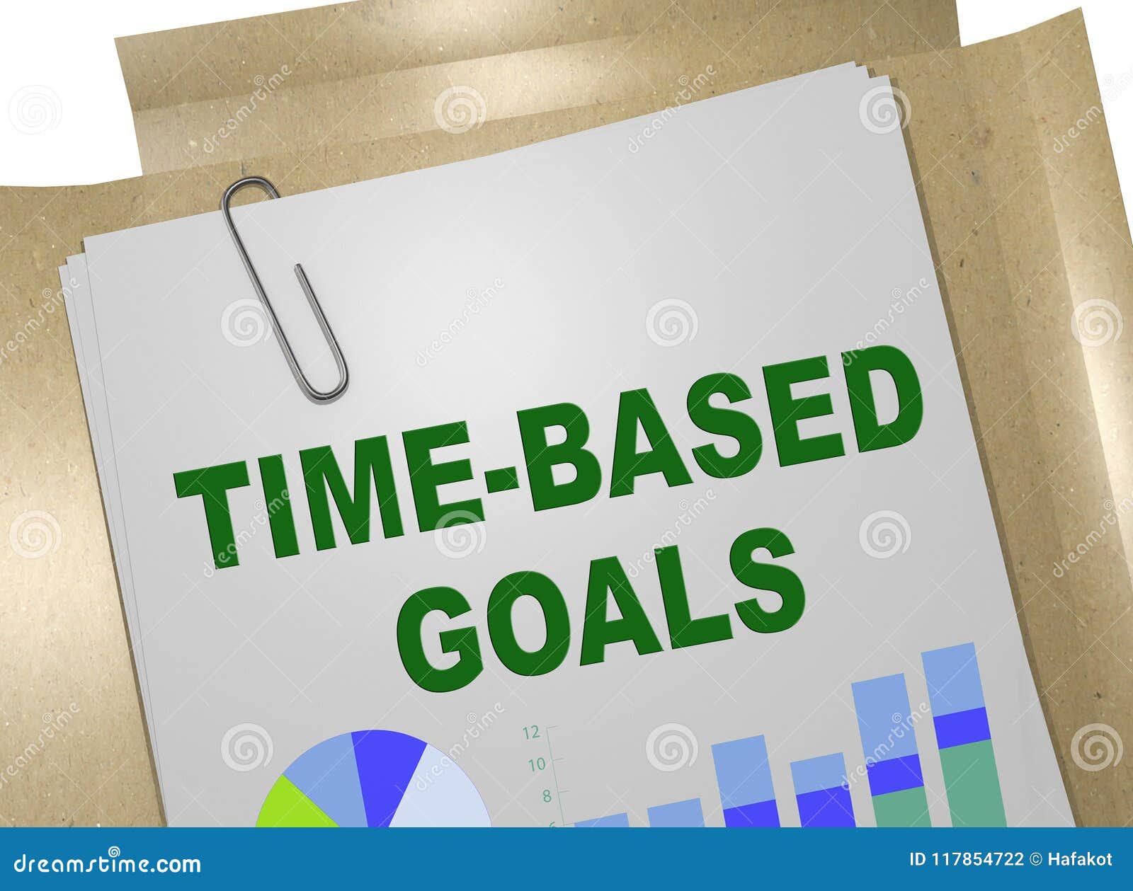 TIME-BASED GOALS concept stock illustration. Illustration of idea ...