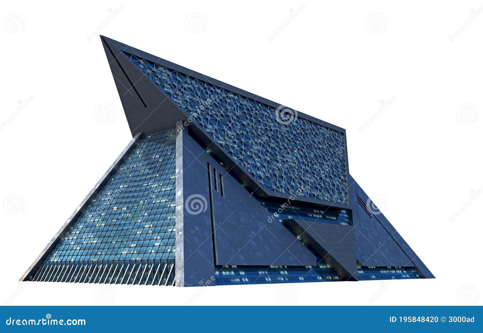 Futuristic Architecture With Ovoid Structures Royalty-Free Stock Photo ...