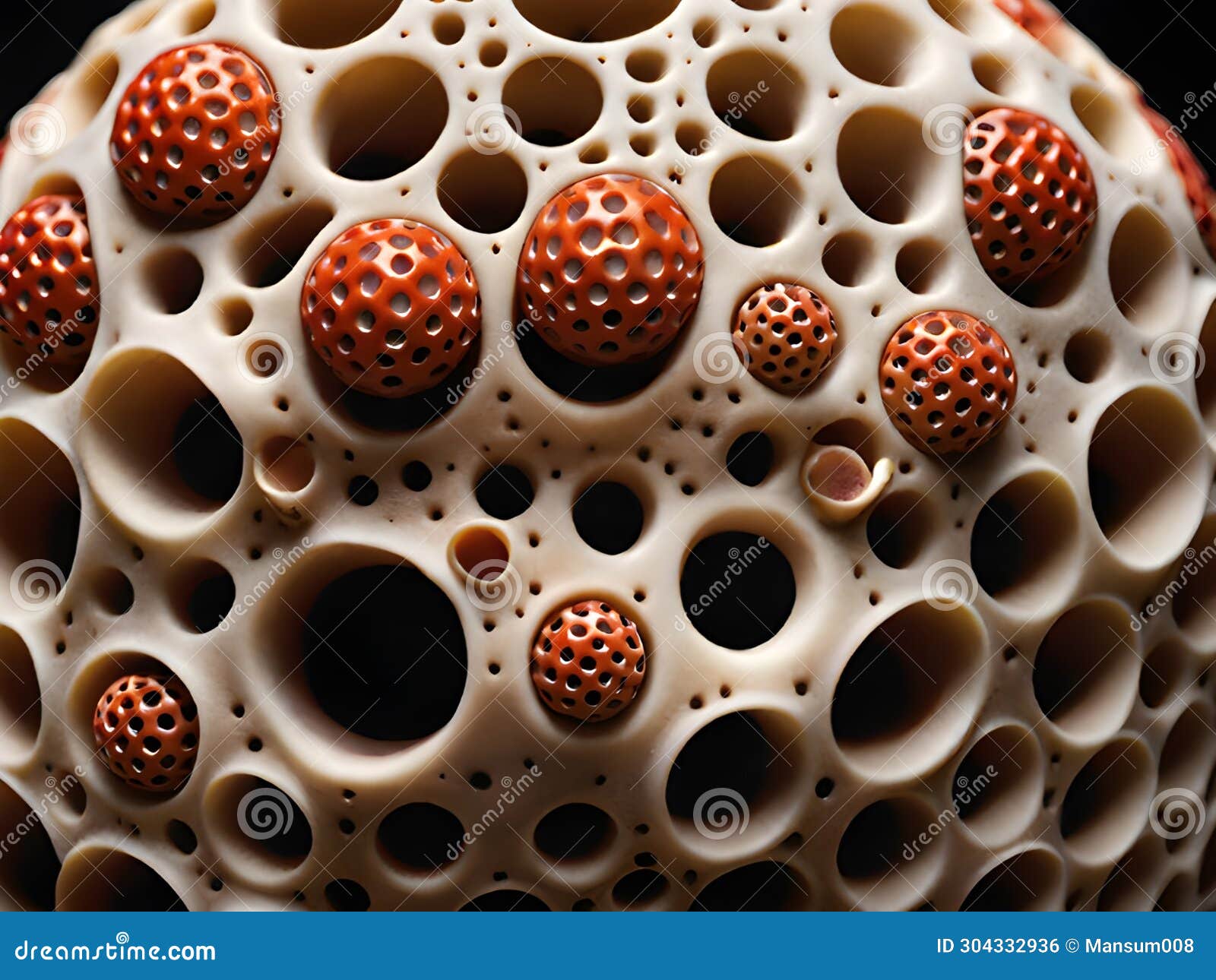 3d Illustration of Trypophobia Shape Stock Illustration - Illustration ...
