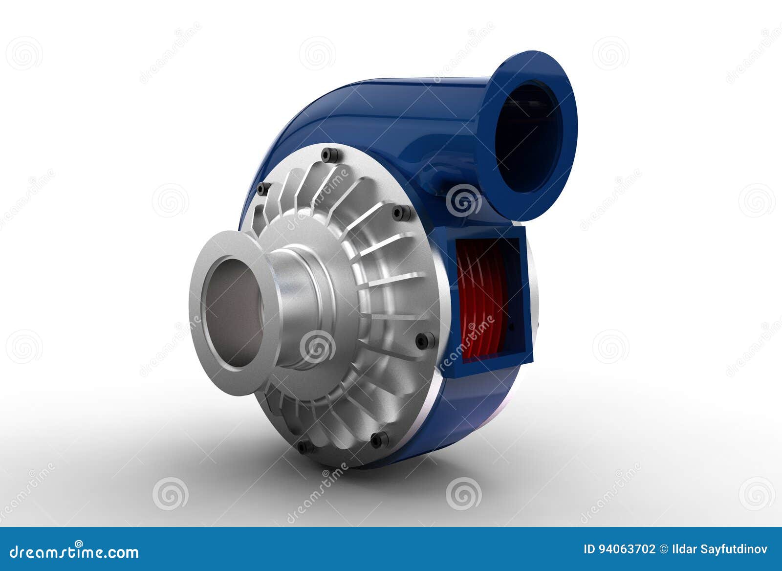 Turbo Pump Isometric Drawings Vector Illustration | CartoonDealer.com ...