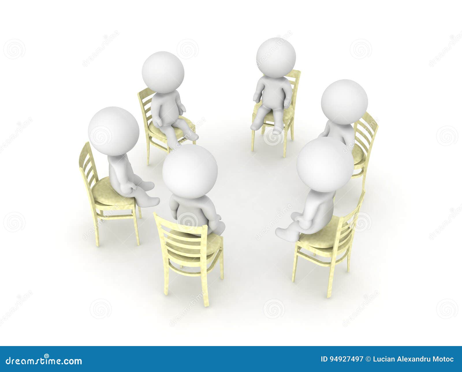 3D Illustration of Twelve Step Self Help Group Stock Illustration ...