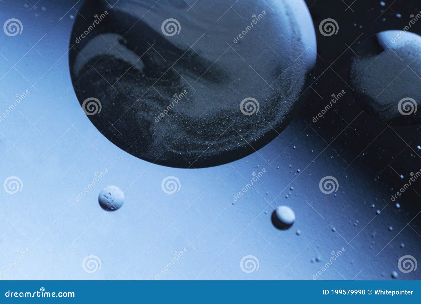 Planets Discovery in a New Solar System Stock Illustration ...