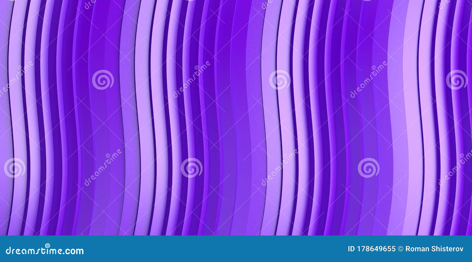Abstract 3D-rendering Violet Color Wave Surface Background Stock ...