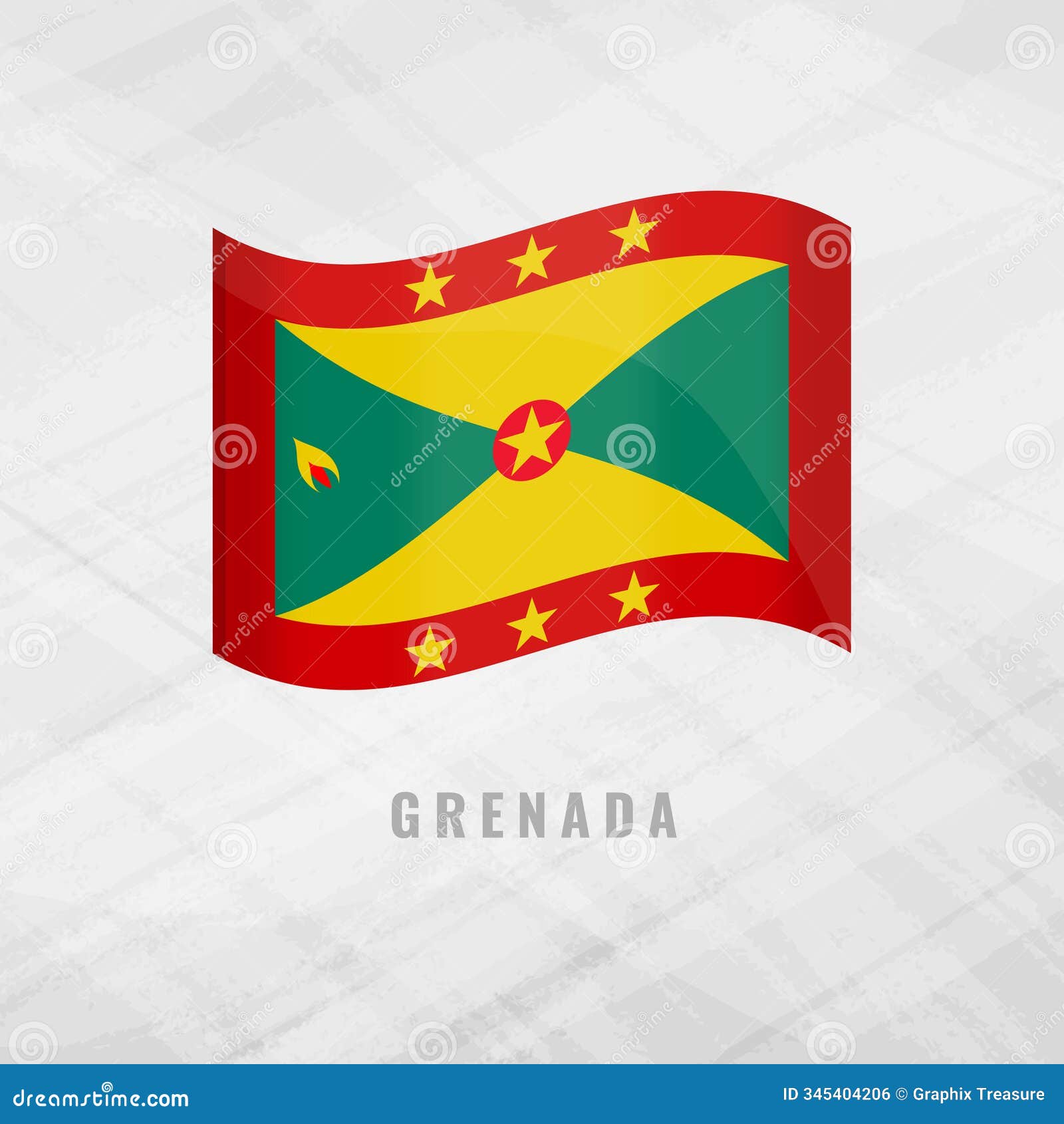 Grenada Map Vector Illustration. Caribbean. Latin America. America ...